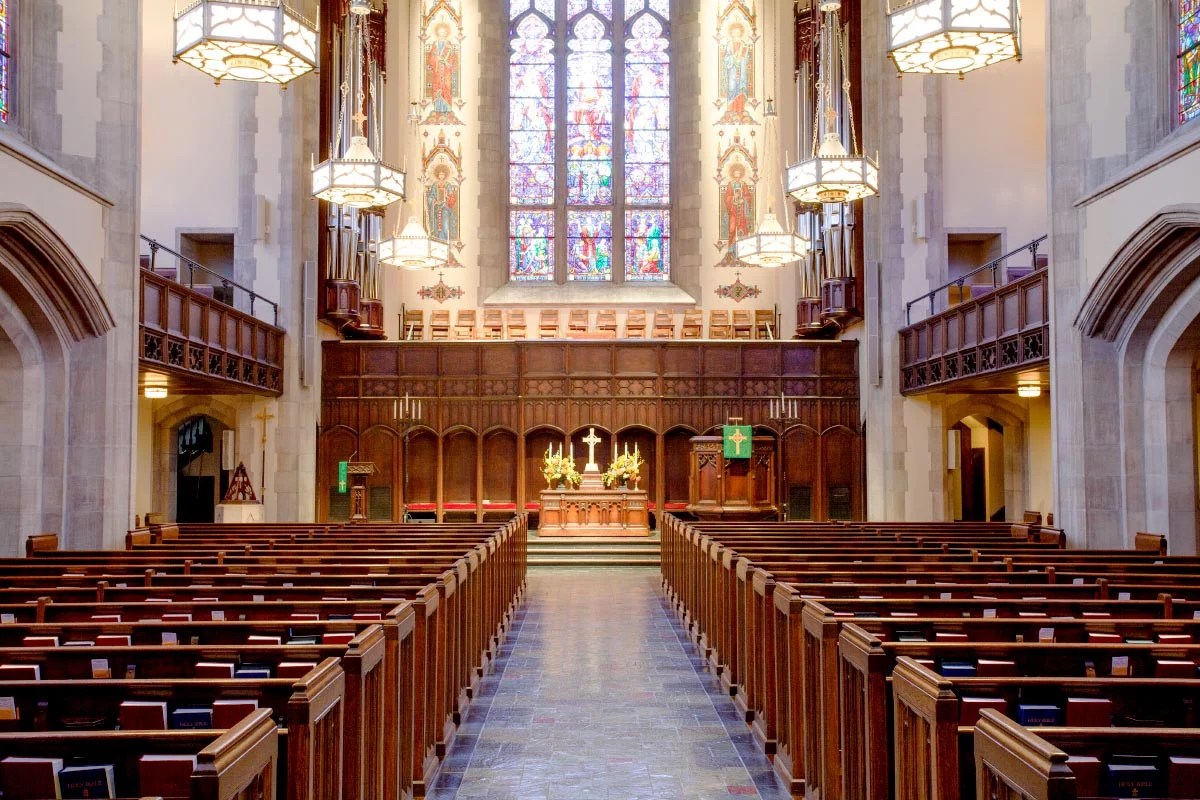 Independent Presbyterian Church: Chancel with Choir Loft – Magic City ...